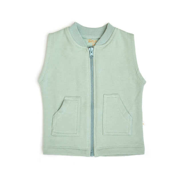 Chaleco Verde Algodón Afranelado – tuntun.com.pe