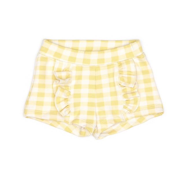 Set Polo Bobo + Short Bobo Perla limones/ Cuadros amarillos – tuntun.com.pe